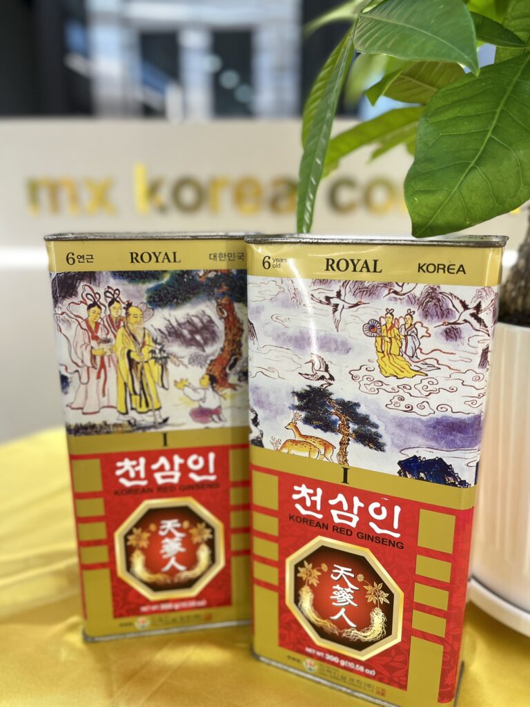 Hồng sâm củ khô Bio Hàn Quốc, hộp thiếc 300gr(loại 15-30 củ) - MX Korea ...